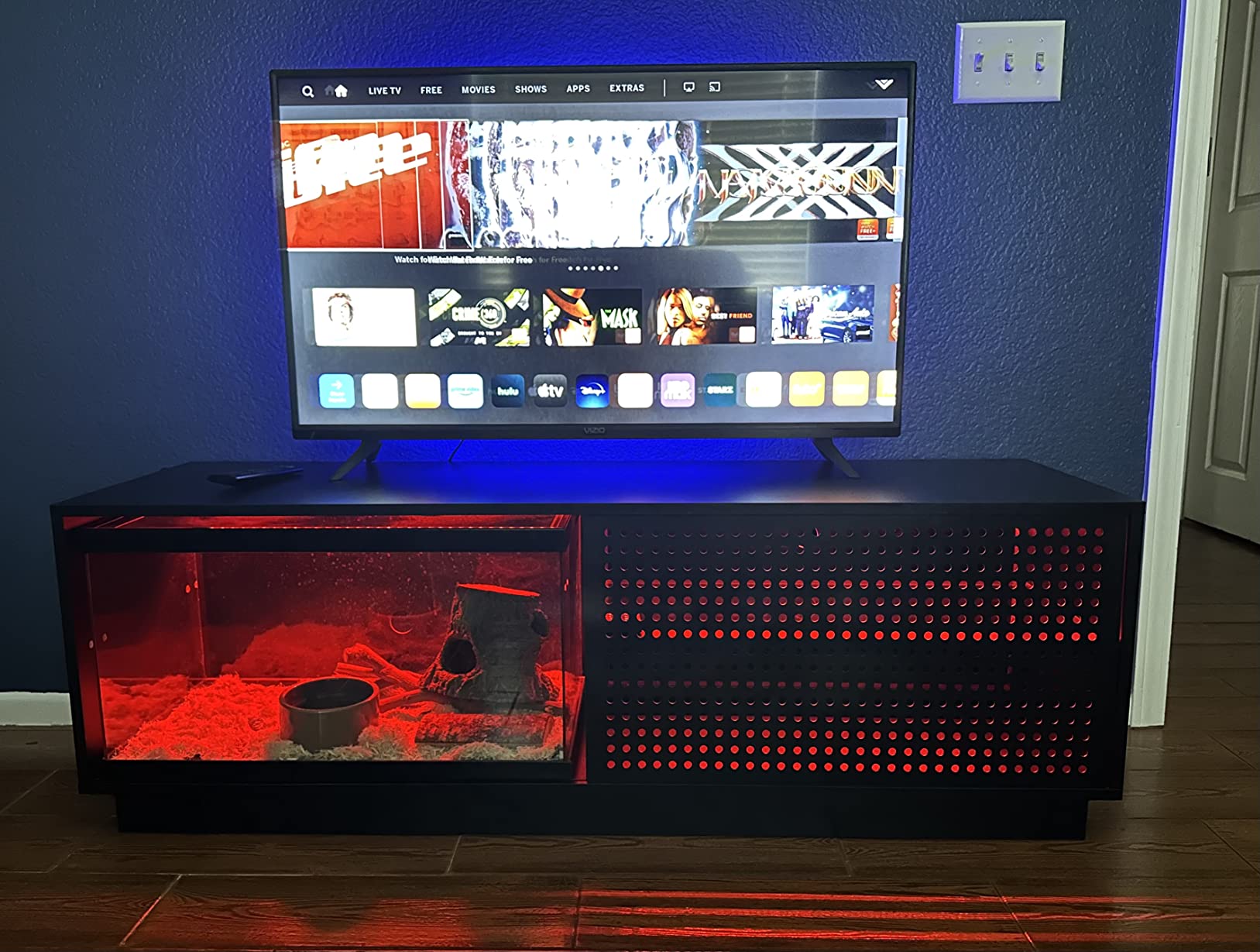 $25/mo - Finance Generic Gaming TV Cabinet LED TV Stand for 65 inch TV ...