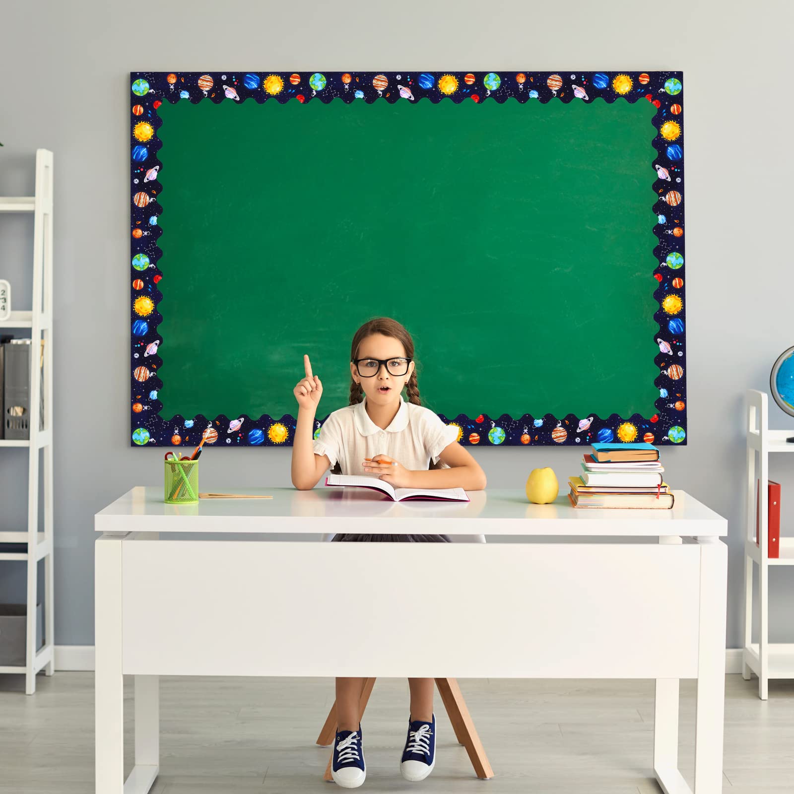 Snapklik.com : Durony 65.6 Feet Galaxy Bulletin Board Border Outer ...