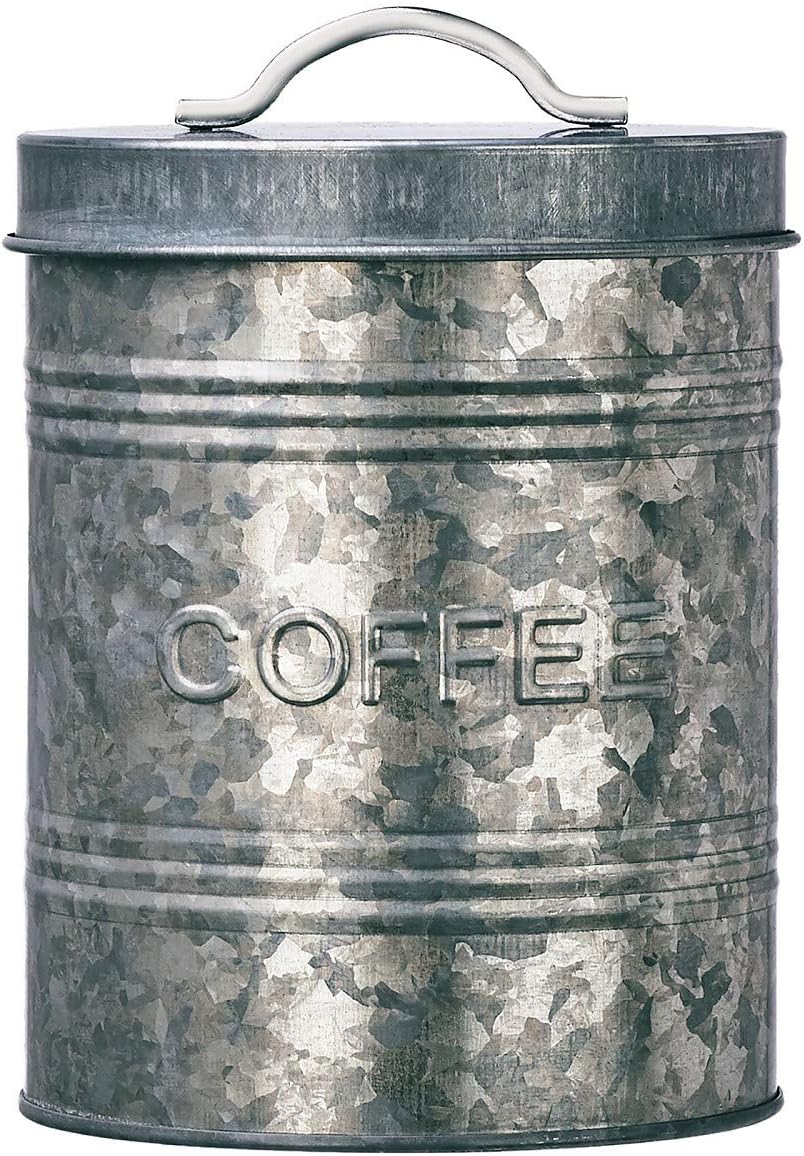 Amazon.com: Amici Home Rustic Kitchen Coffee Metal Canister ...
