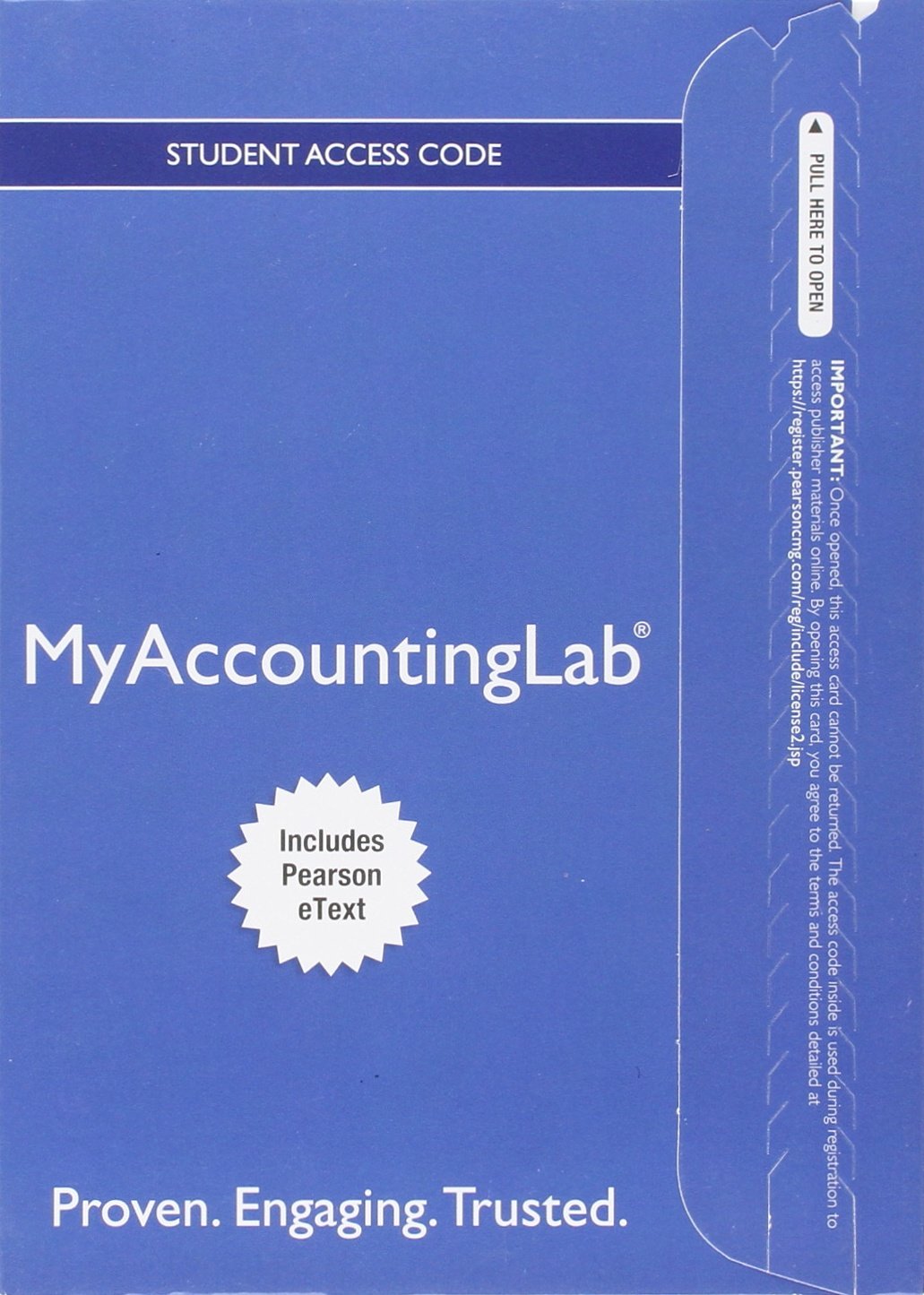 Amazon.com: MyLab Accounting with Pearson eText - Access Card - for ...