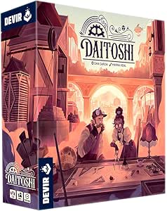 Amazon.com: Daitoshi Strategy Board Game by Devir Games - Modular Board ...