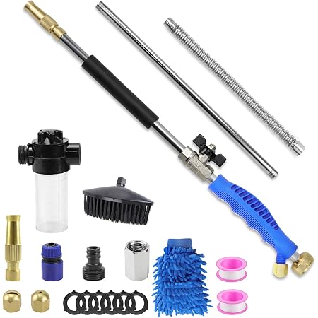 Amazon.com: BRIZER Hydro Pressure Washer Wand | Jet Garden Hose ...