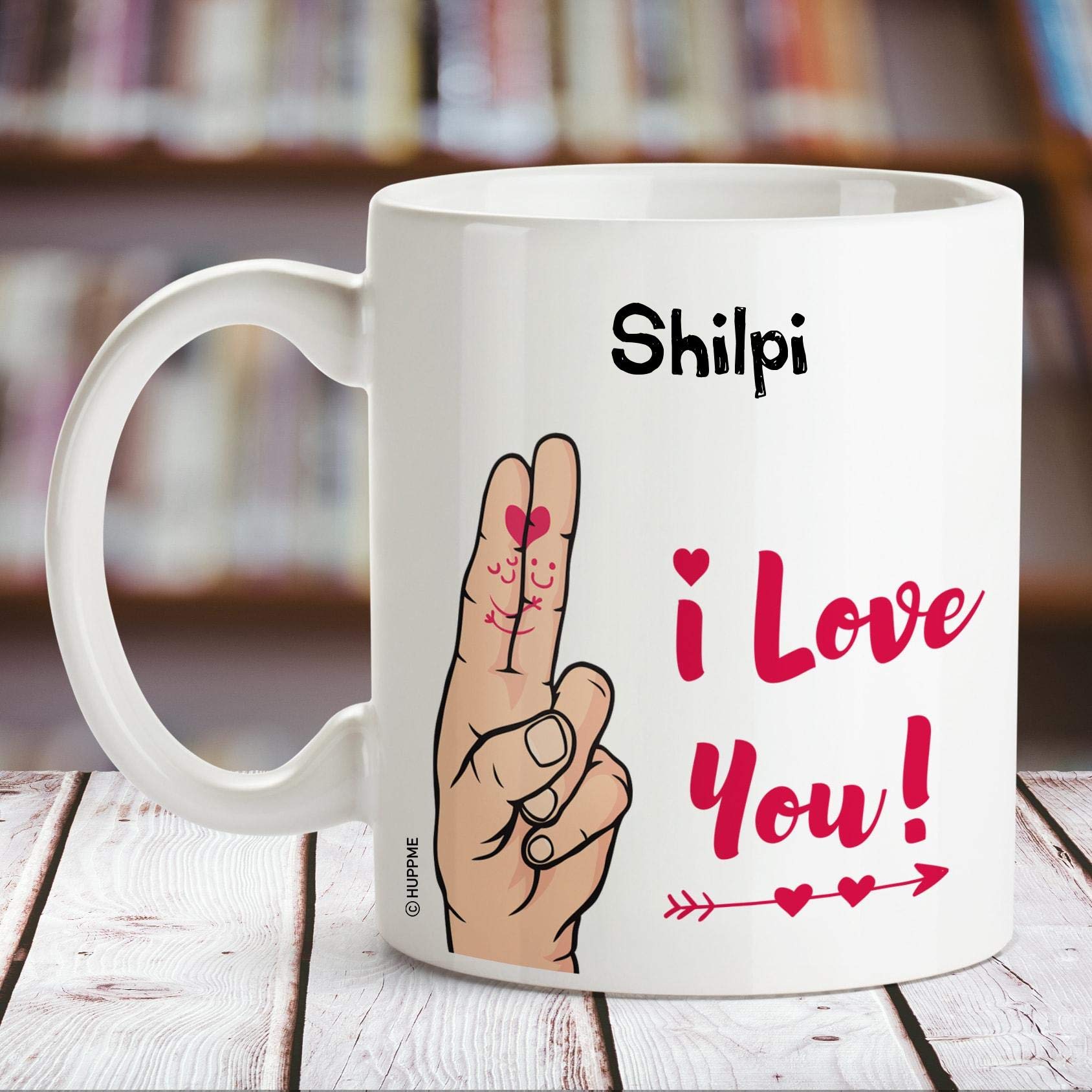 Shilpi I Love You Logo Beautum Shilpi I AM SORRY Printed White Model
