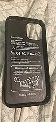 Amazon.com: Battery Case for iPhone 12/12 Pro, （Newest 6800mAh）Battery ...
