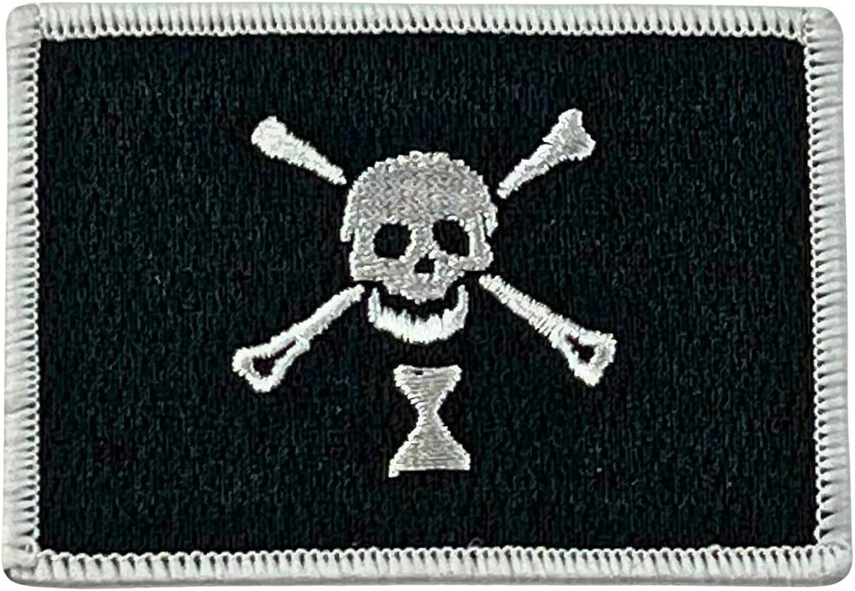 Amazon.com: Homeland Tees Emanuel Wynn Pirate Flag Patch Embroidered ...