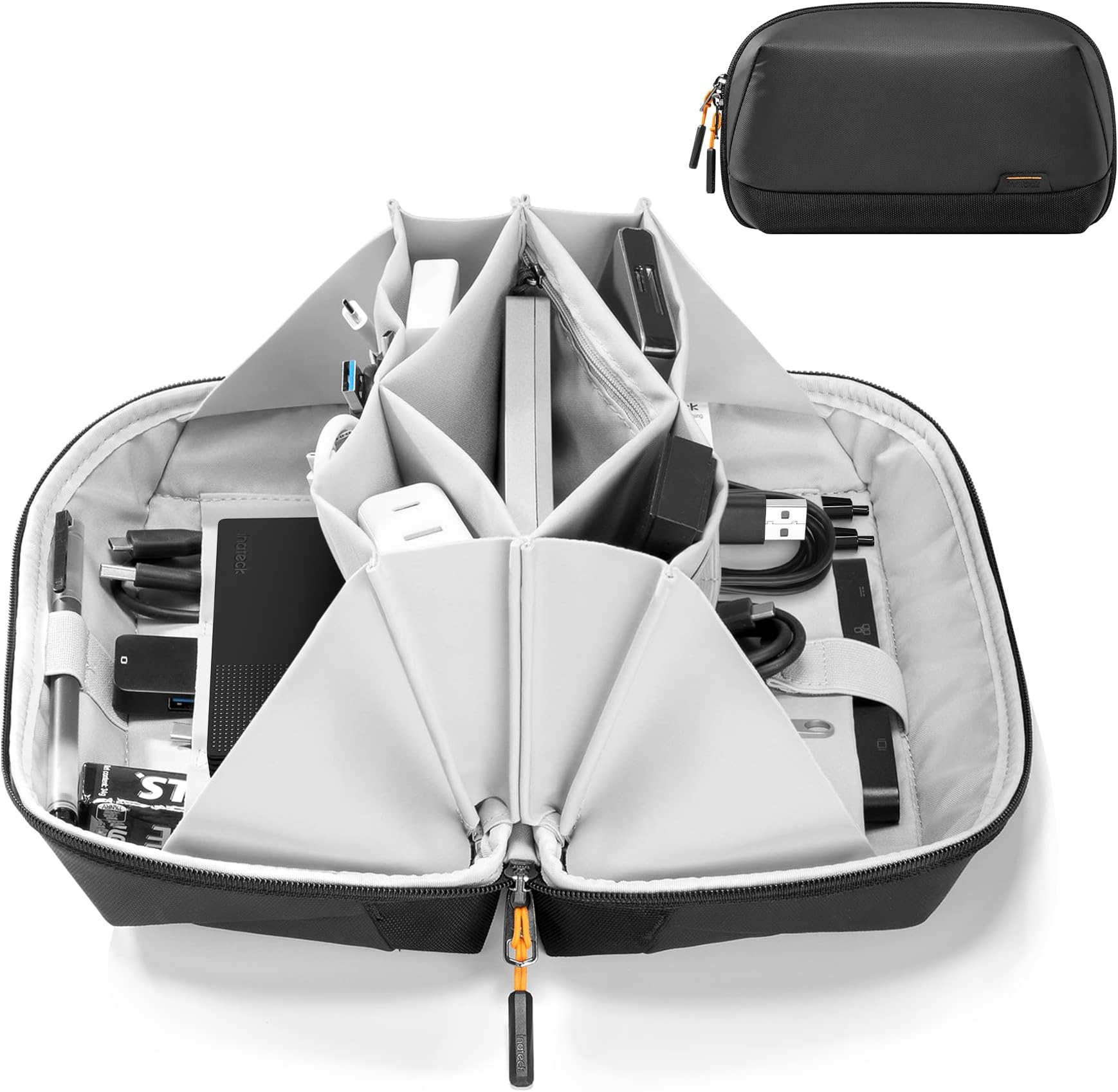 Amazon.co.jp: Anker Smart Pouch Supported by KOKUYO コンパクトポーチ トラベルガジェット ...