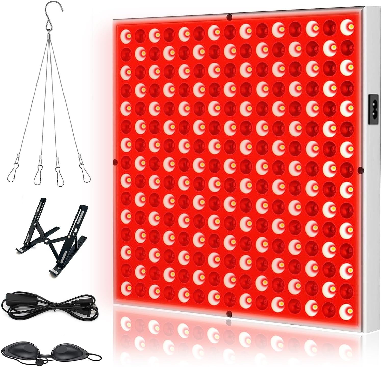 Amazon.com: Cabpay Infrared Light Therapy Panel 45W 225 LEDs Light Therapy Device, 660nm Red ...