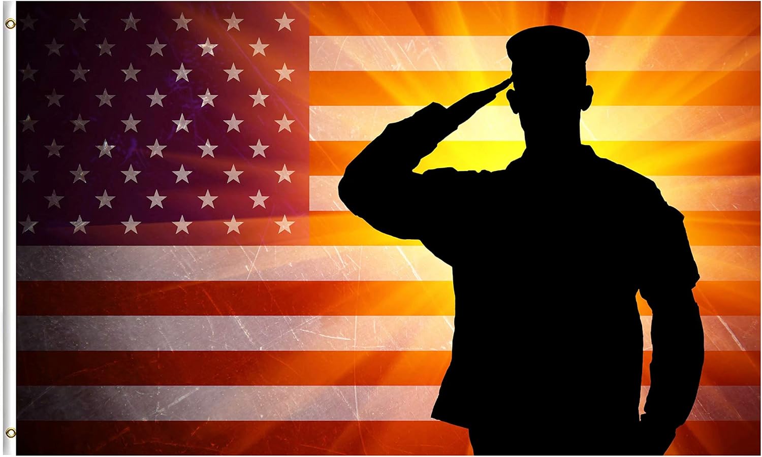 Amazon.com : ShineSnow American Flag Veterans Memorial Day Soldier 4th ...