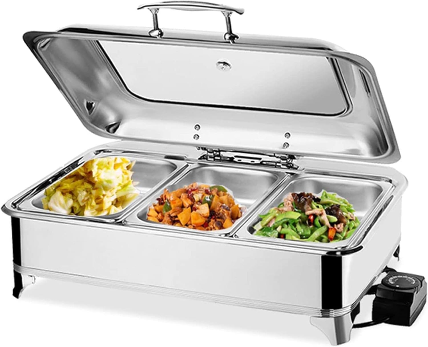 Amazon.com: ANSNAL 9L Chafing Dish Buffet Set Stainless Steel Buffet ...