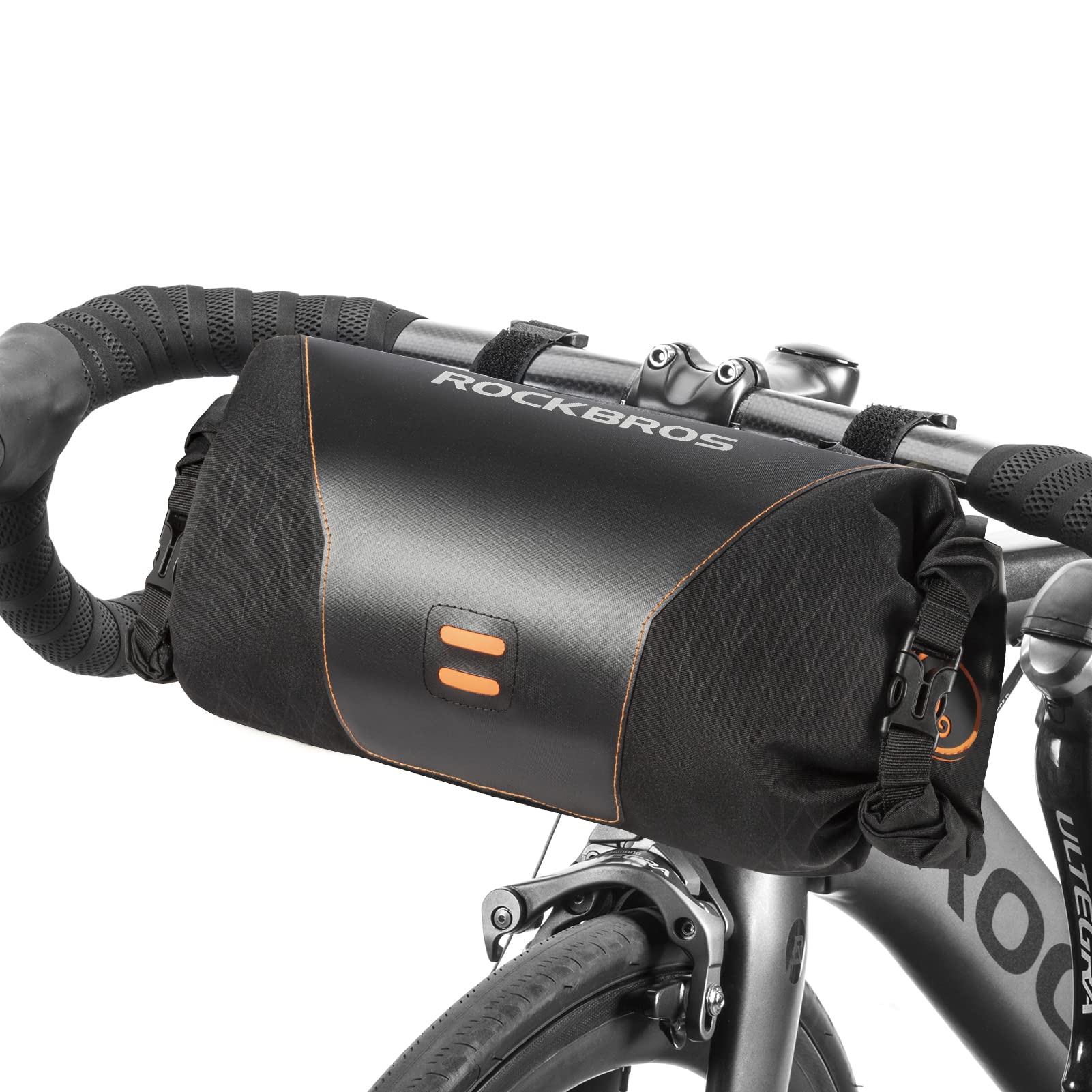 ROCKBROS Bike Handlebar Bag Waterproof Bike Front Handlebar Bag Bicycle ...