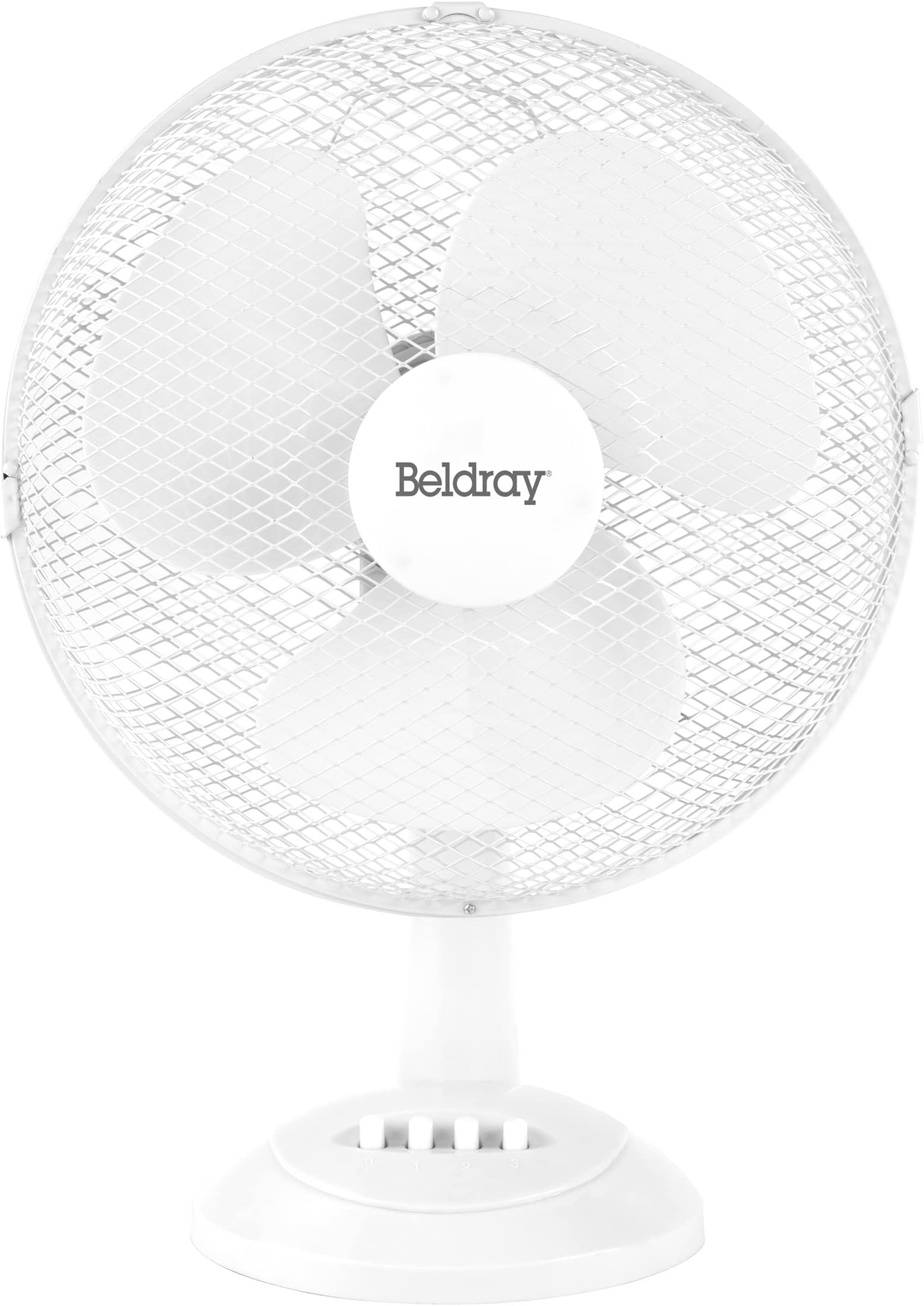 Russell Hobbs 12" Inch, Lightweight, Portable Desk Fan, 3 Speeds, Wide ...