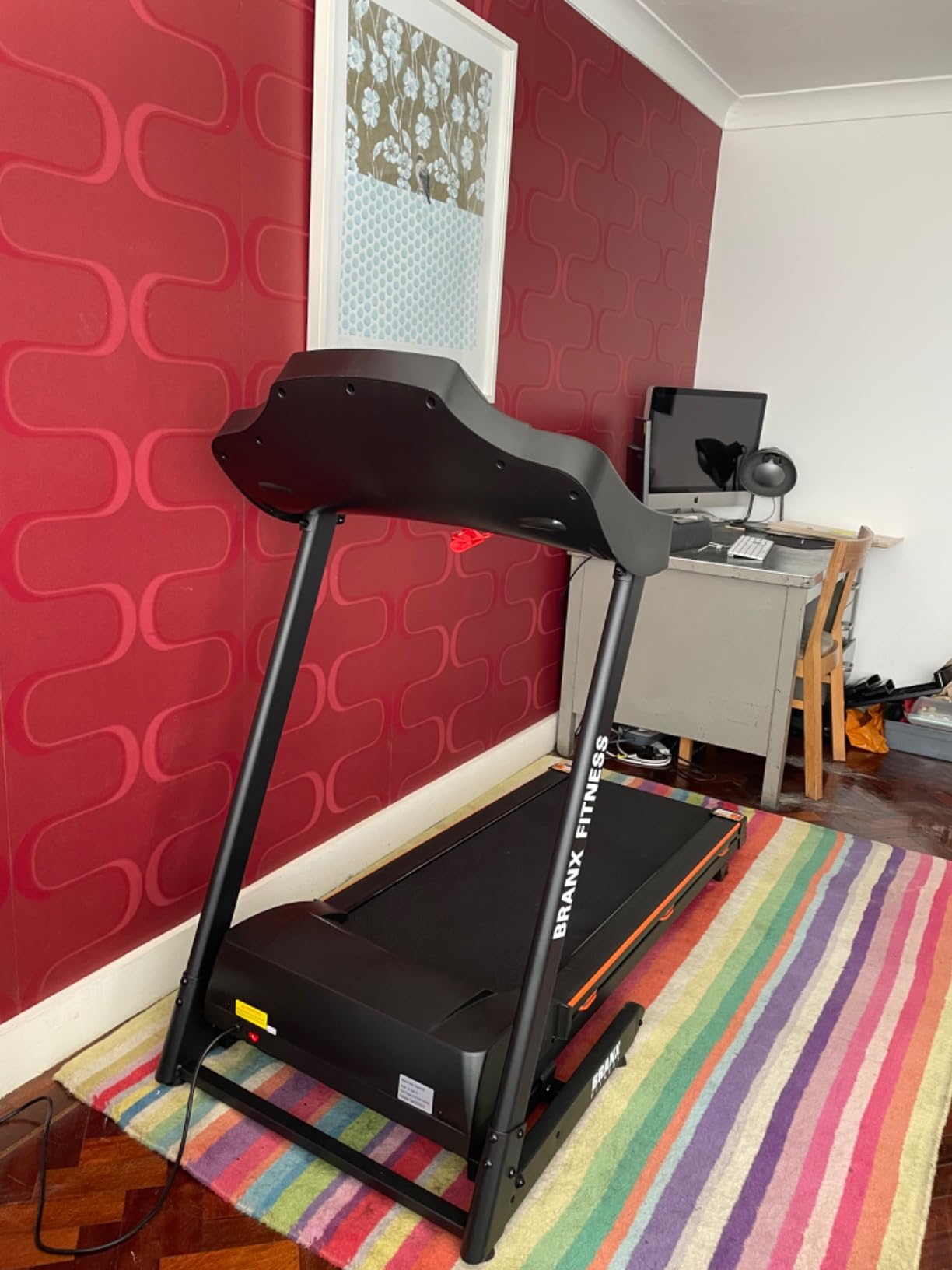 Branx Fitness 'NEW' Compact Foldable 'Energy Pro' Treadmill - 16.5km/h ...