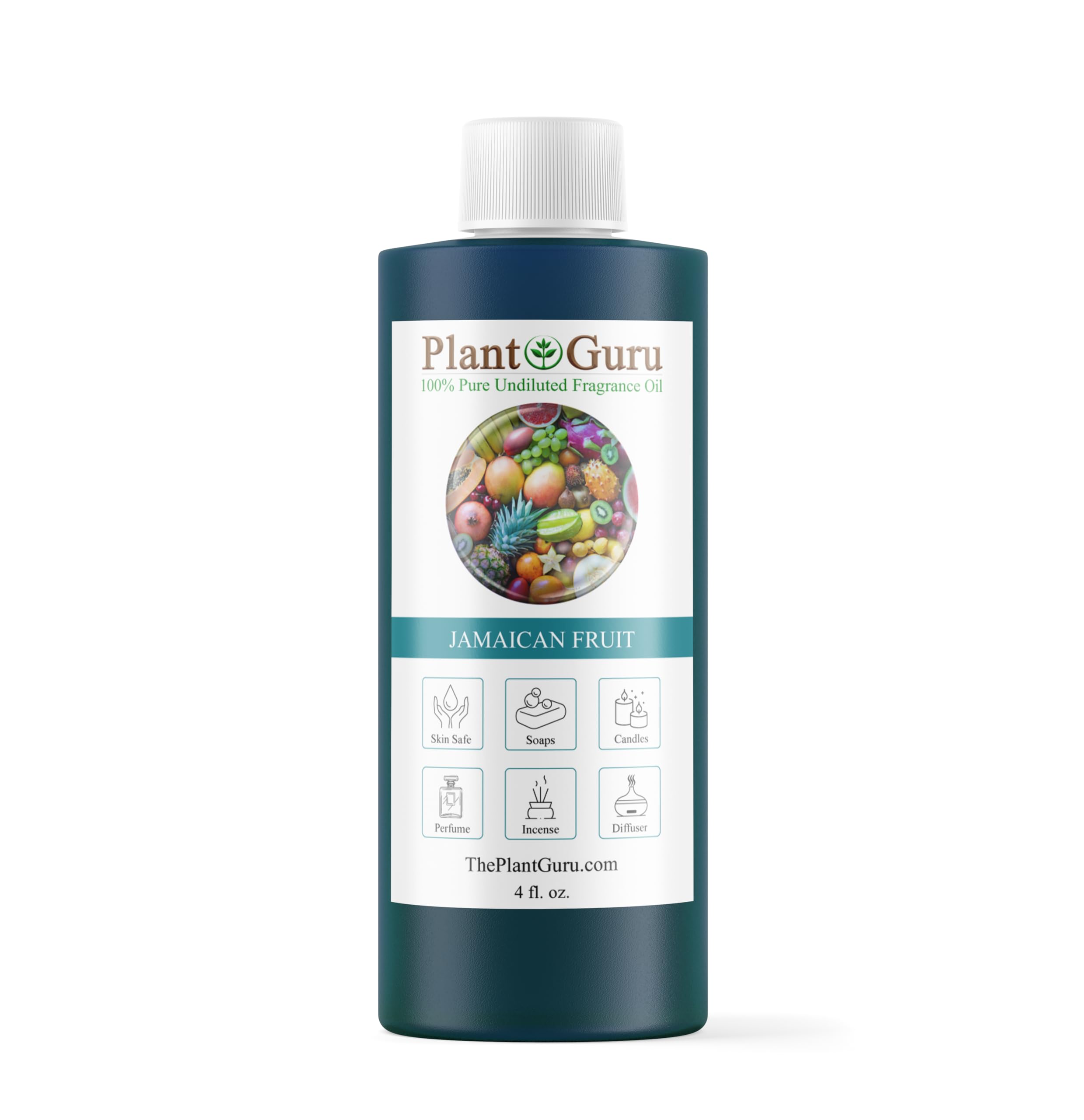 Amazon.com: Plant Guru Jamaican Fruit Fragrance Oil 4 fl. oz. - Scented ...