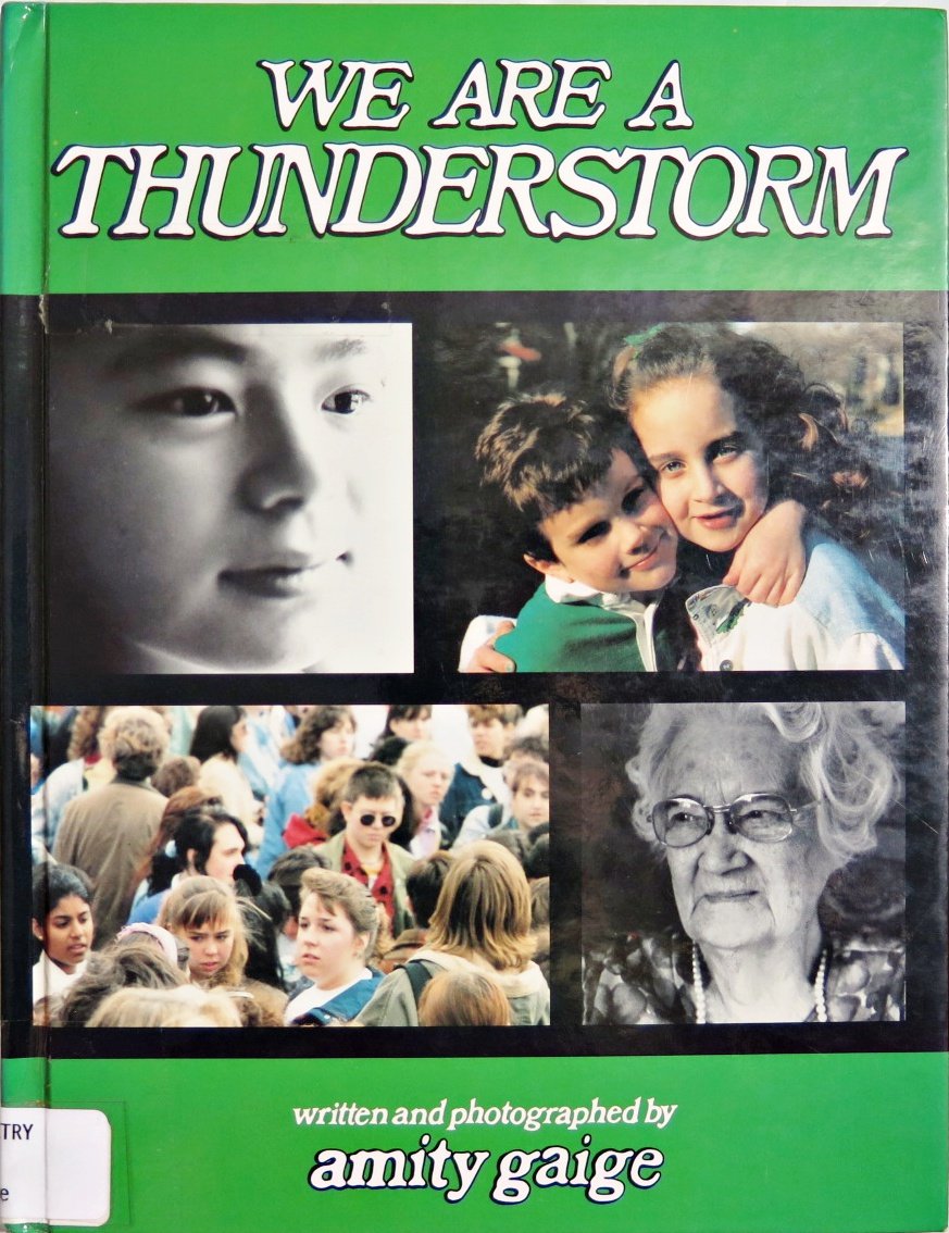 We Are a Thunderstorm: Gaige, Amity: 9780933849273: Amazon.com: Books