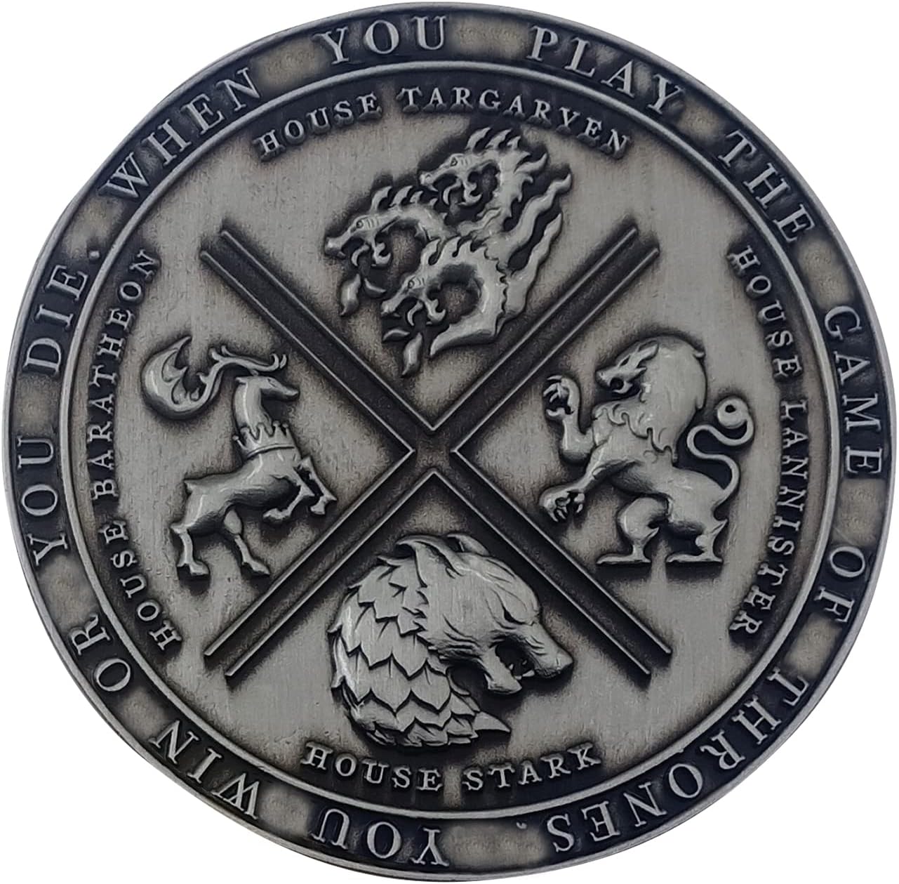 Amazon.com: Fanattik Official Game of Thrones Medallion Limited Edition ...