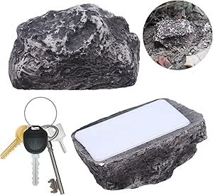 Amazon.com: Real Looking Stone Hide A Key Safe Box, Fake Stone Rock ...