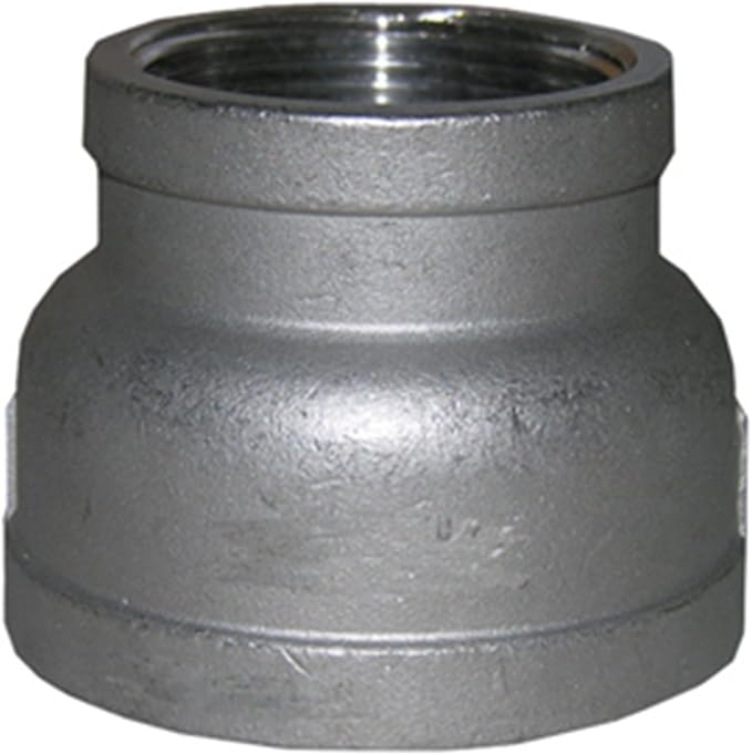 Amazon.com: LASCO 32-2840 Stainless Steel Bell Reducer with 1 1/2-Inch ...