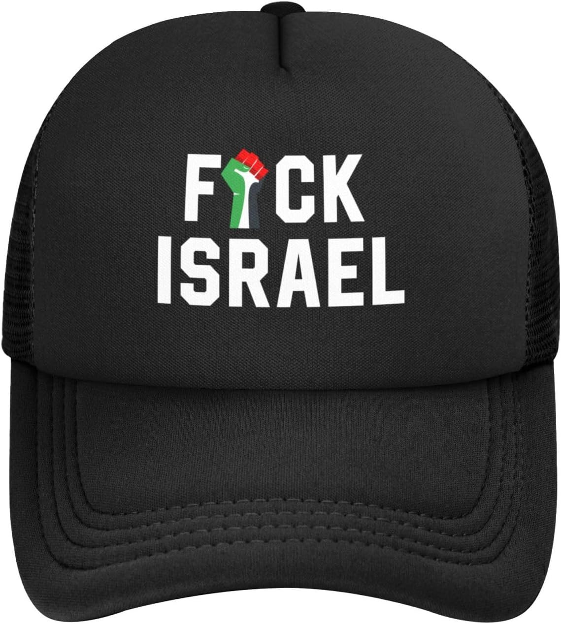 Amazon.com: Fuck Israel Hat Free Palestine We Will Not Leave Hat Save ...