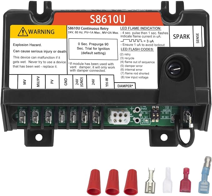 Amazon.com: S8610U Furnace Control Board Module Compatible with ...