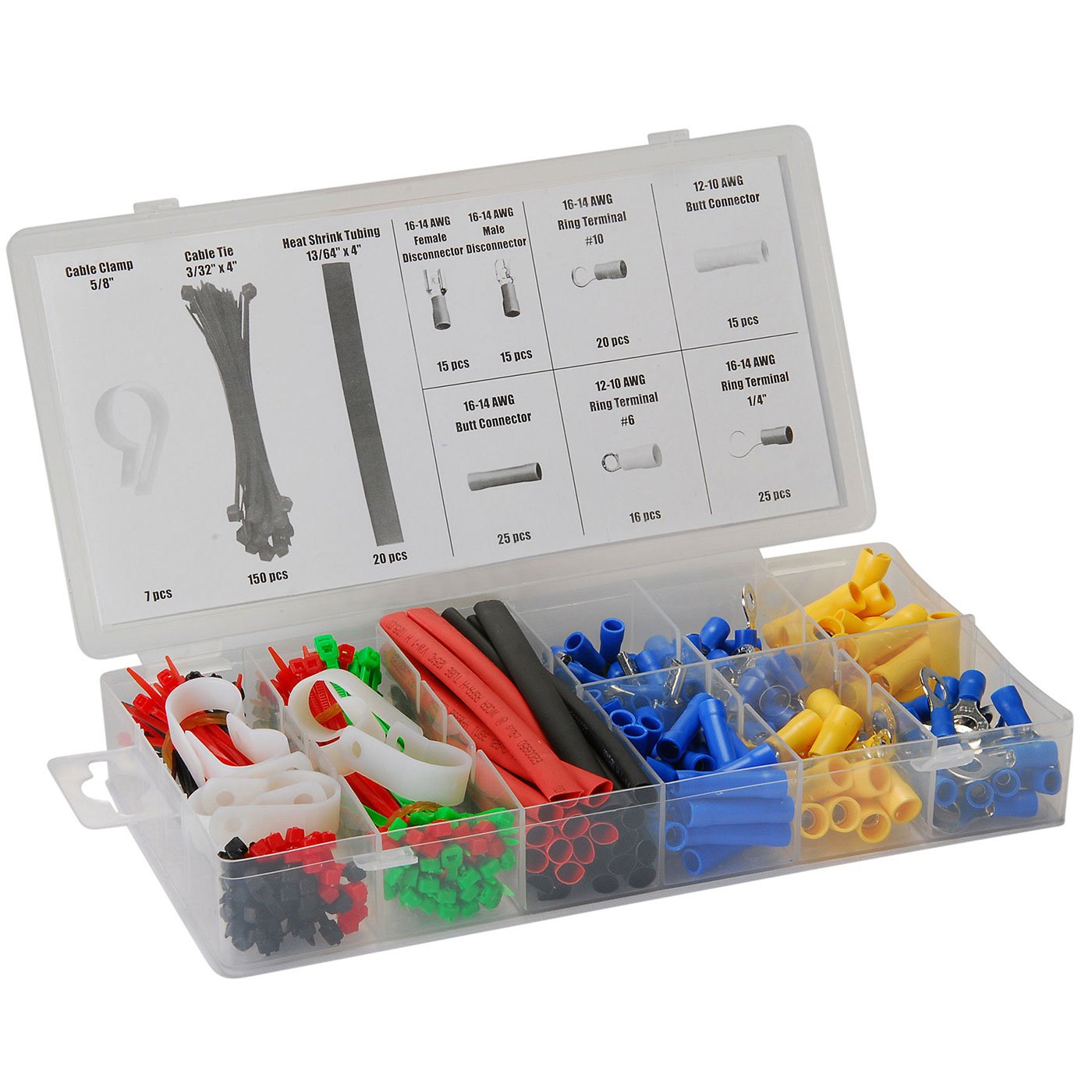 Grip Tools 37139 Electrical Termination Kit 308 Pcs.: Amazon.com: Tools ...
