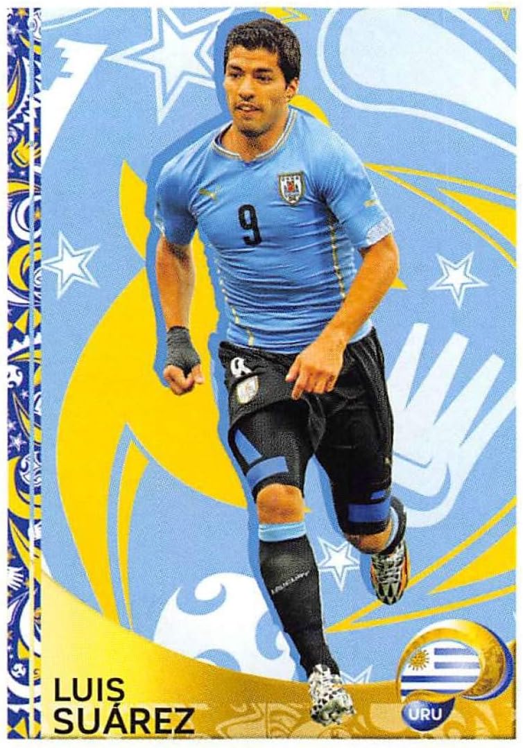 2016 Panini Copa America Centenario Soccer Sticker #429 Luis Suarez ...