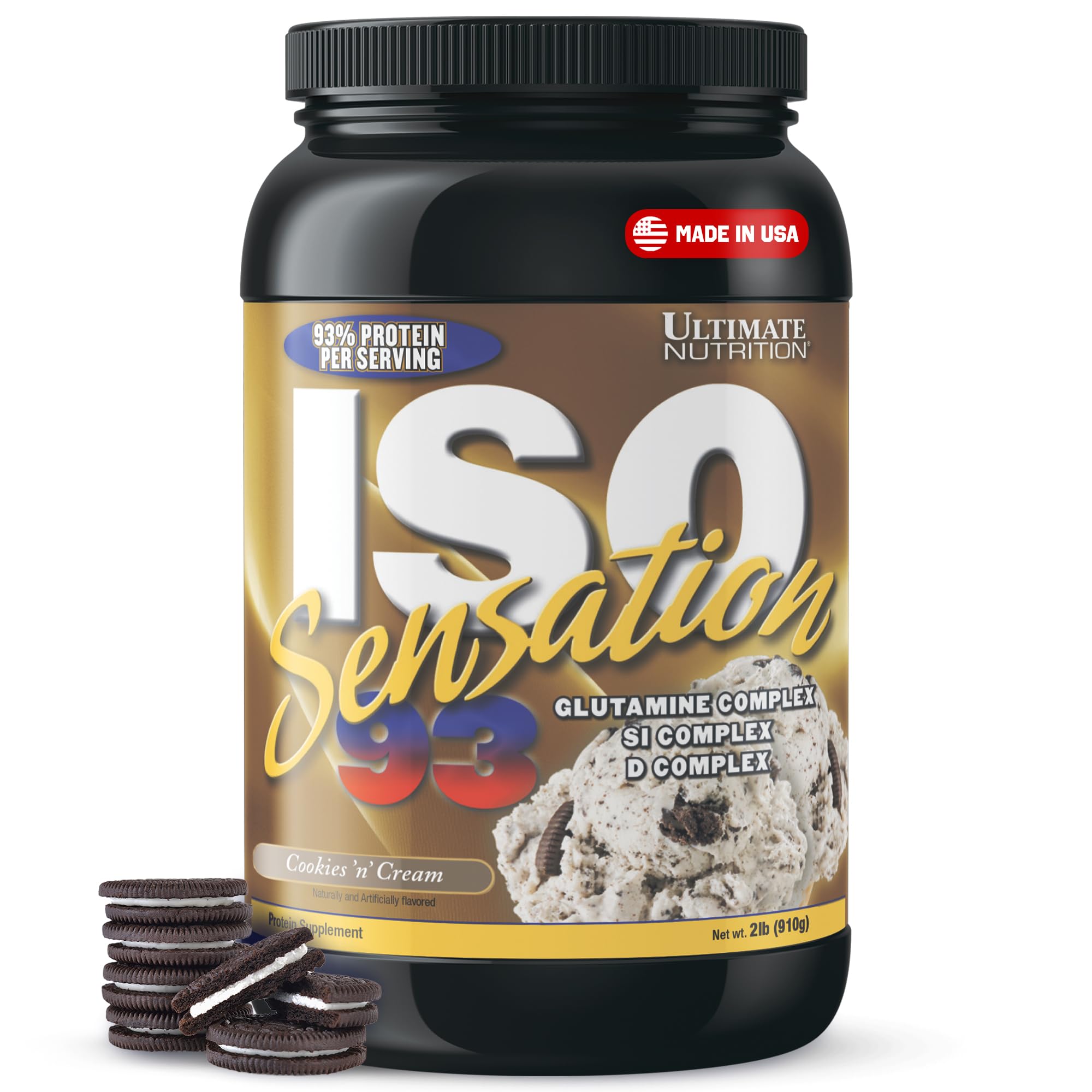 Ultimate Nutritioniso Sensation 93 With Glutamine Complex Low Carb Whey ...