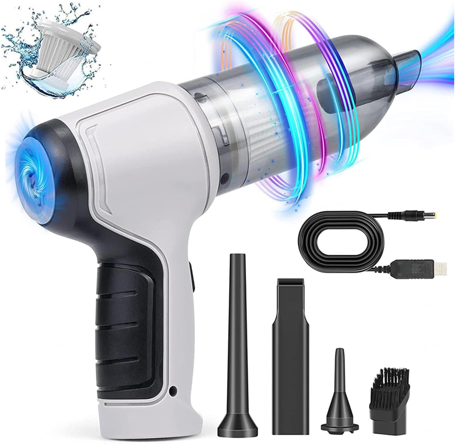 Amazon.com: SKipdr Cordless Hand Vacuum, Wireless Handheld Best ...