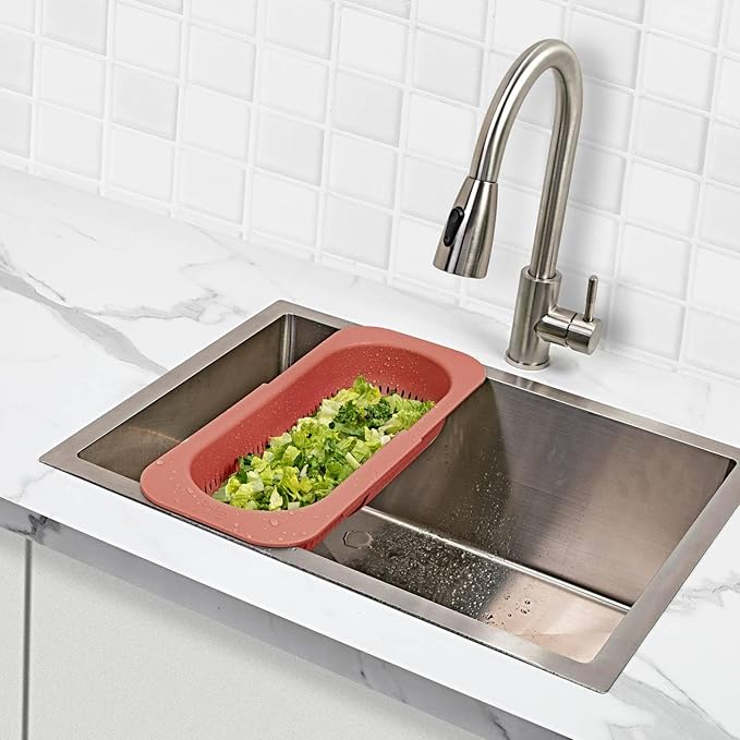 Amazon.com: Joie Expandable Sink Colander, Fits Most Standard Sinks ...