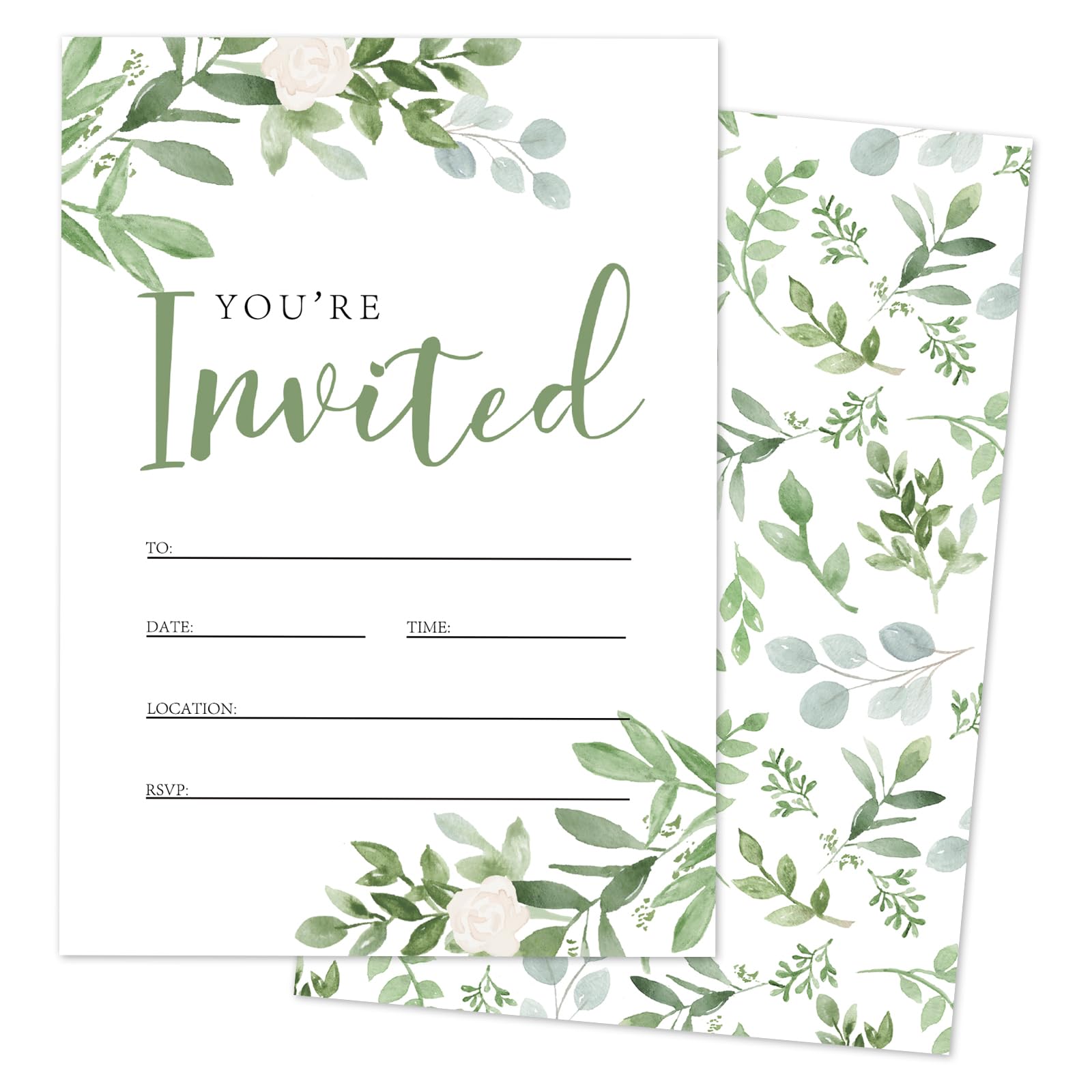 Blank Invitation Cards Printable