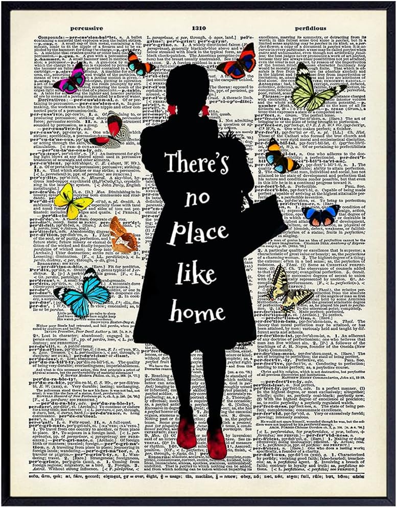 Amazon.com: Wizard Of Oz Home Decor 11x14 - Baby Nursery Wall Decor ...