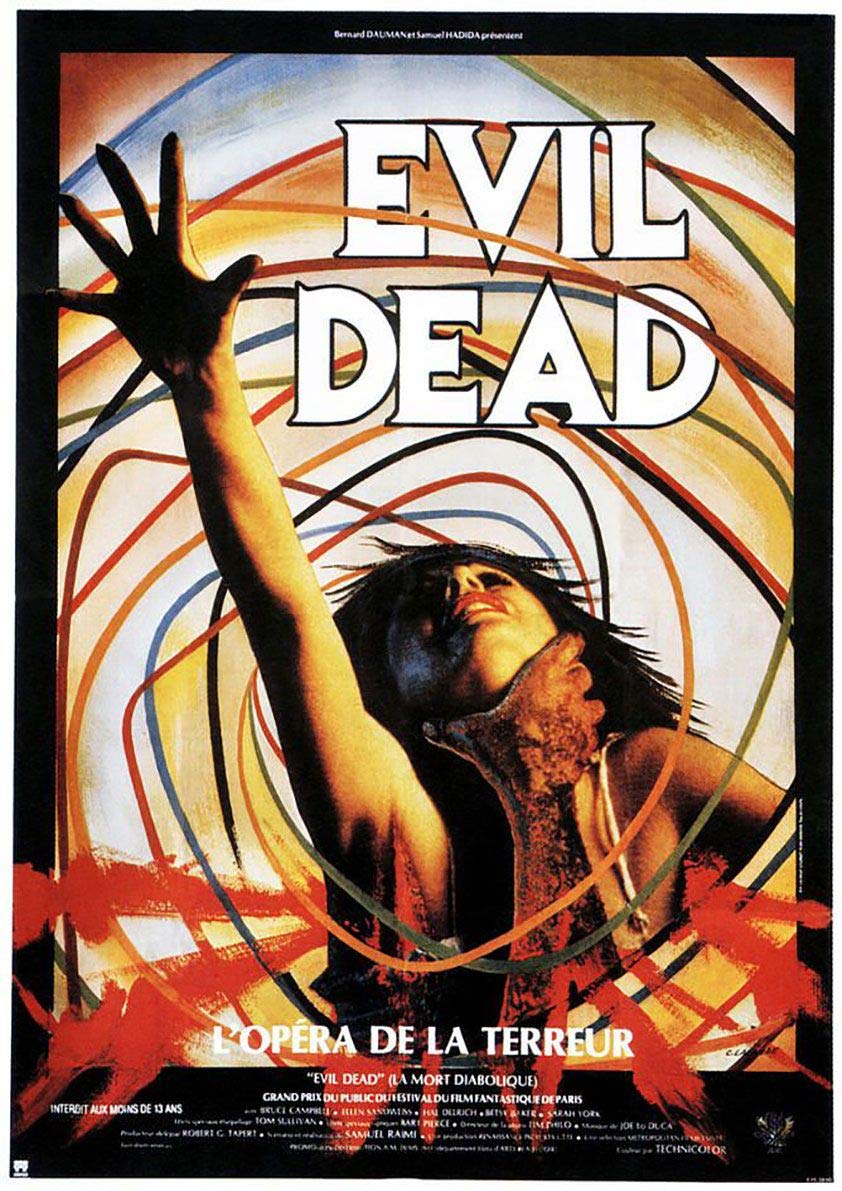 Affiche Originale Du Film Evil Dead