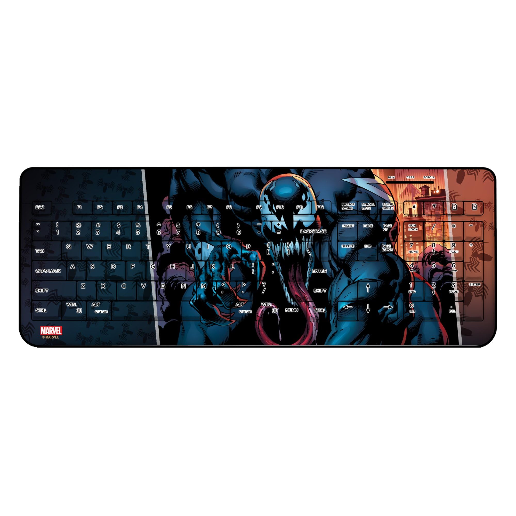 Amazon.com: Marvel Venom Cover Art Wireless USB Keyboard : Electronics
