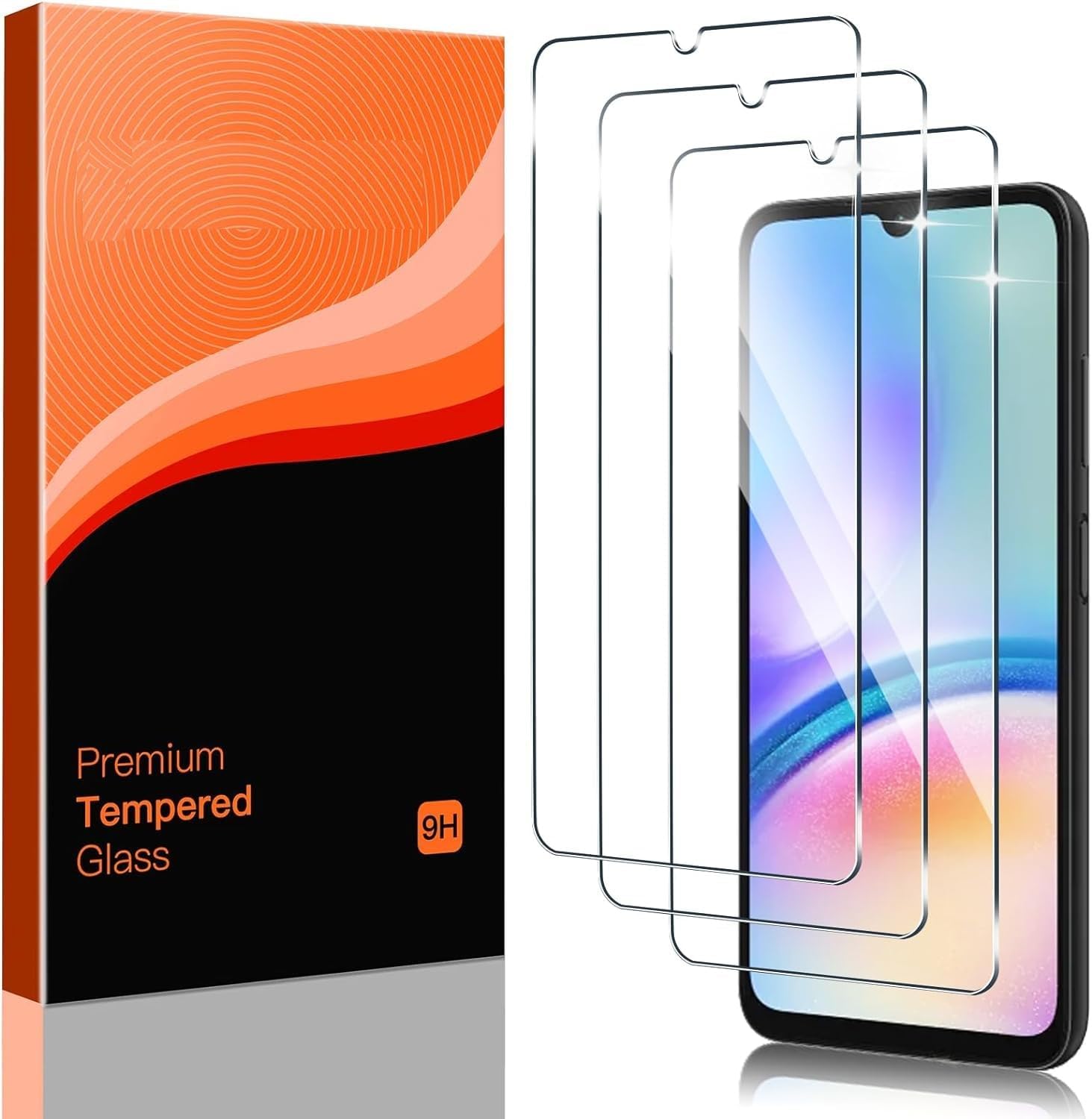 Kesuwe [3 Pack] Screen Protector for Honor X6a Tempered Glass, Anti ...