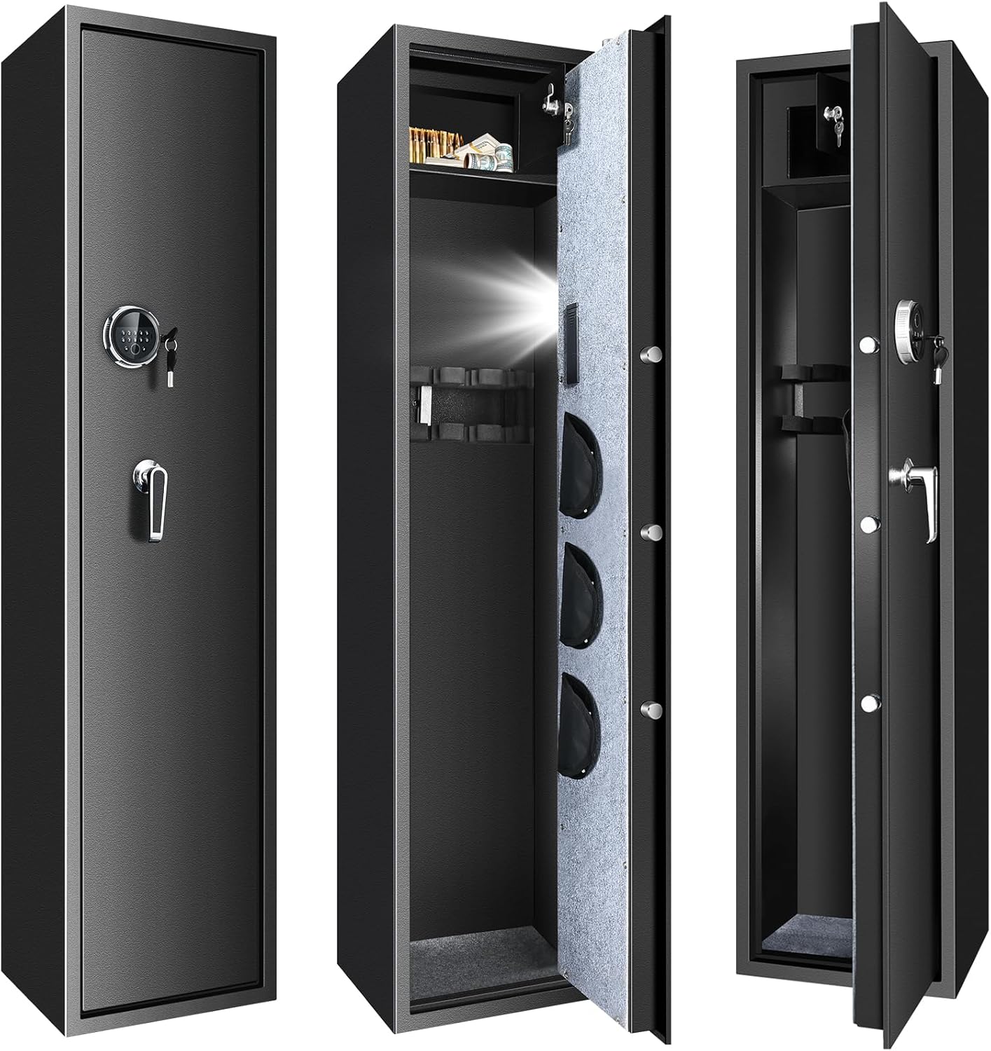 Amazon.com: WINZONE Gun Safes for Home Rifle and Pistols, 5-6 Gun ...