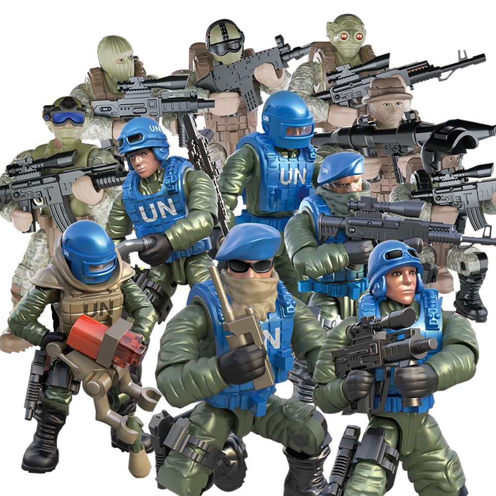 Amazon.com: YEIBOBO ! Minifigures Blind Bags, Military Action Figures ...