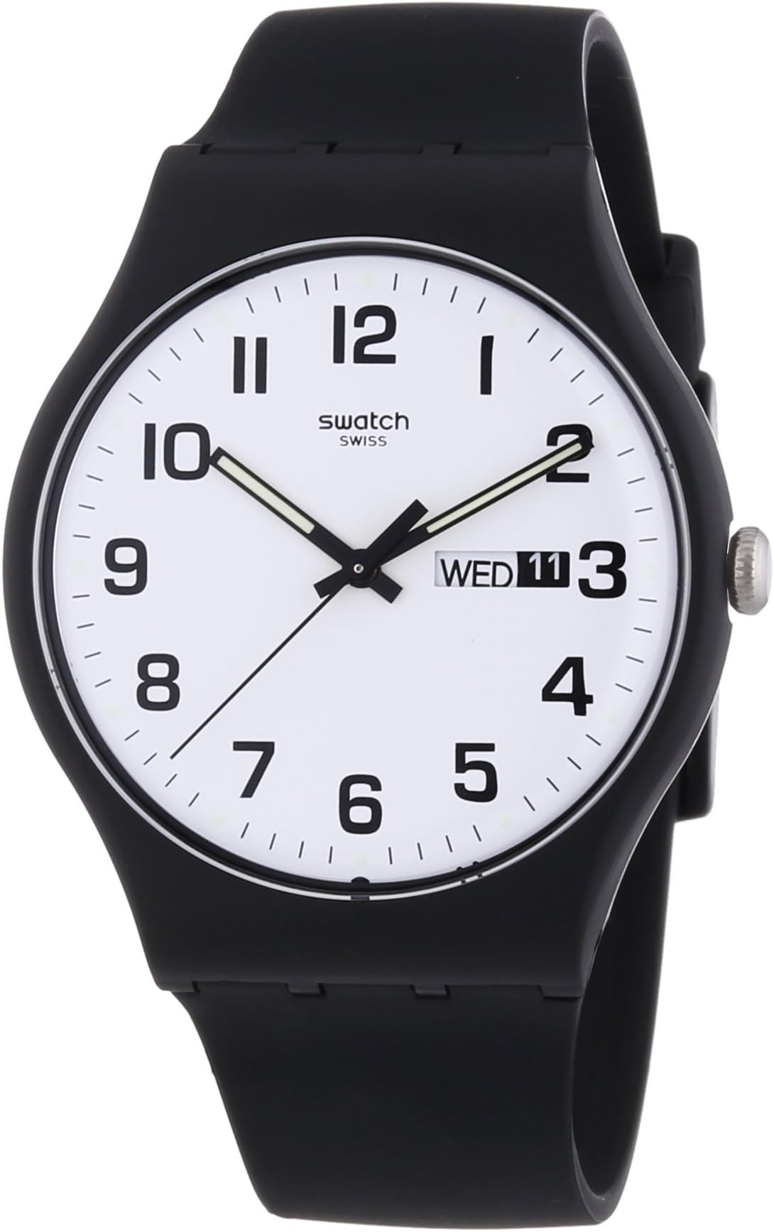 Swatch Orologio New Gent Twice Again SO29B703 : Amazon.it: Moda