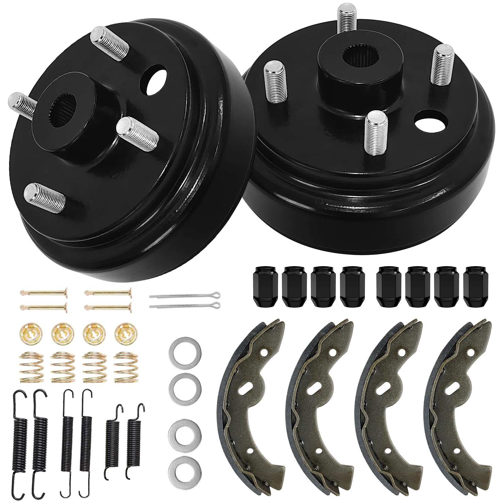 Amazon.com : LEAPGOMAX Golf Cart Brake Maintenance Kit for 1997-Up ...