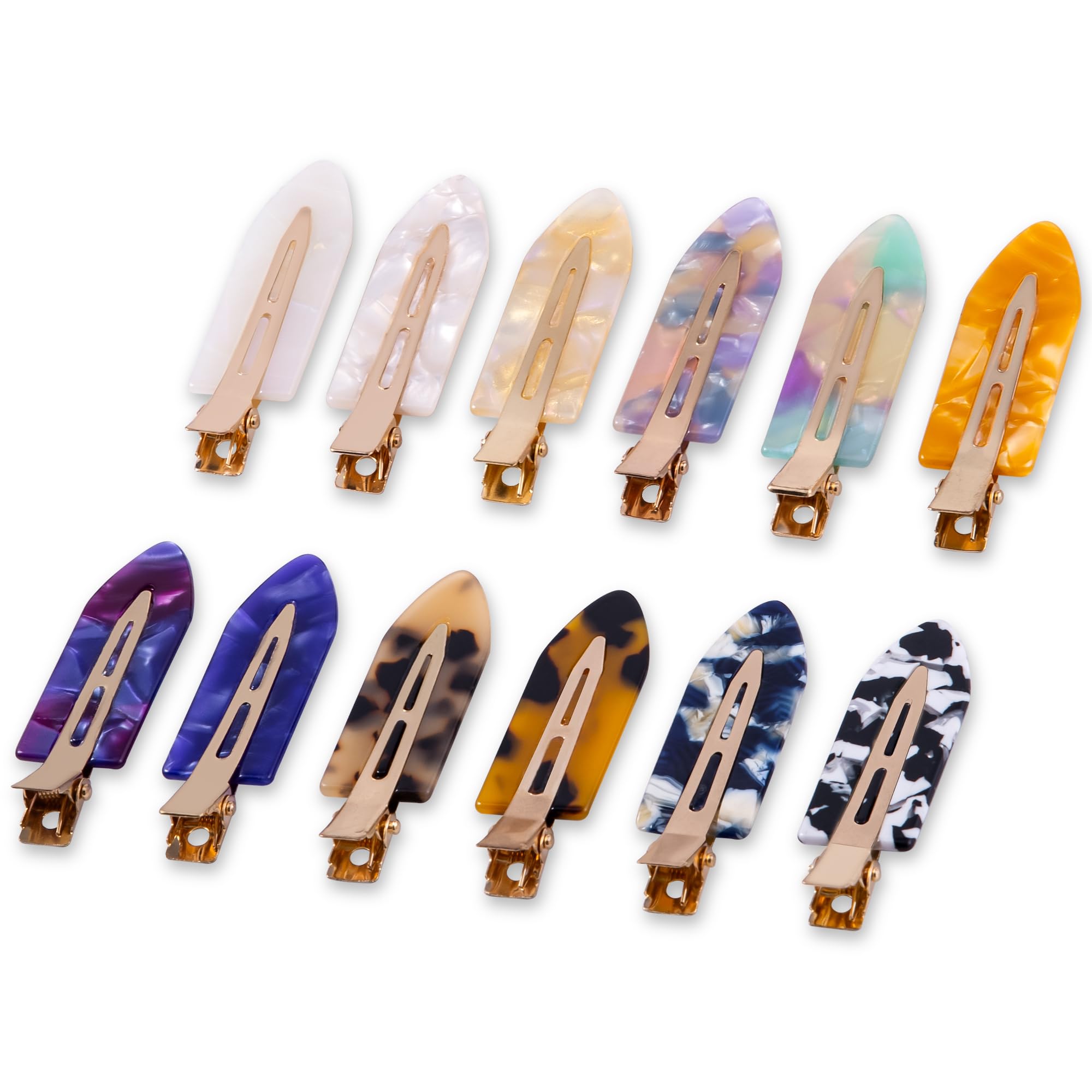 Amazon.com : Cptots No Crease Hair Clips Creaseless Hair Clips Makeup ...