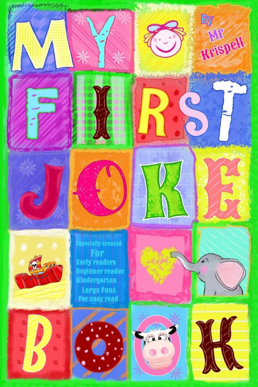 My First Joke Book: Early Readers, Beginner Reader, Kindergarten, Large ...