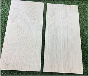 Amazon.com: 4 Pack Set, Hard Maple Lumber Boards (3/4" X 2" X 18 ...