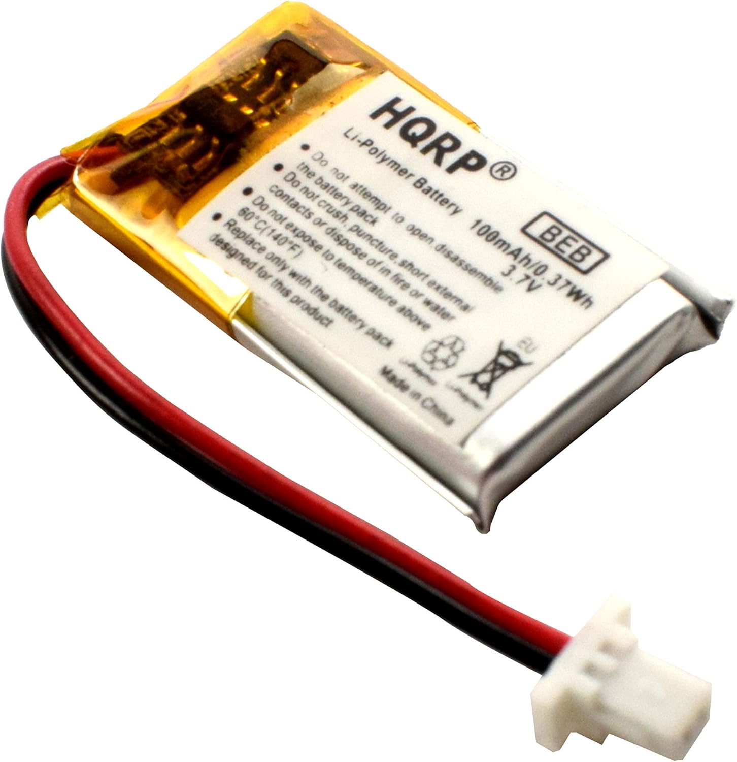 Amazon.com: HQRP Battery сompatible with Python 7756P JFC402023 JFC302023 Remote Control Key Fob ...