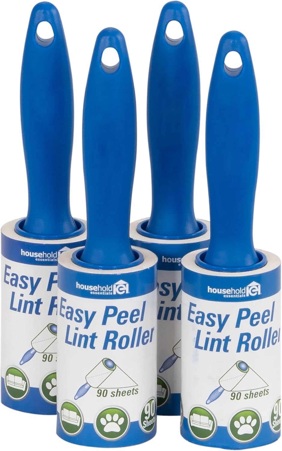 Amazon.com: Household Essentials Cedar Fresh 90-Sheet Lint Rollers with ...