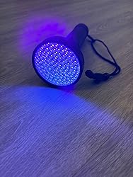 uvBeast Black Light UV Flashlight – High Power 100 LED with 30-feet ...