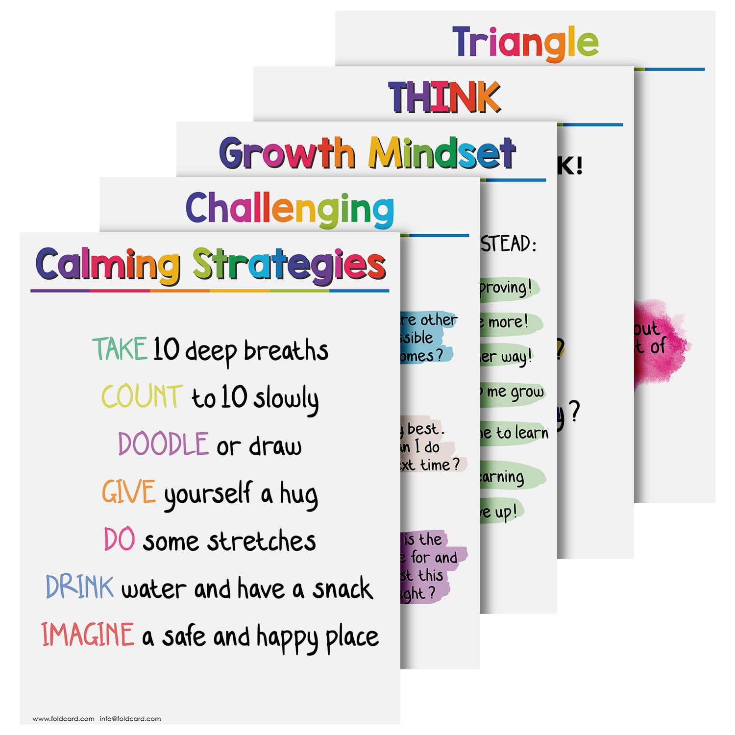 Snapklik.com : Calming Corner Posters Bundle Pack Feelings Emotions ...