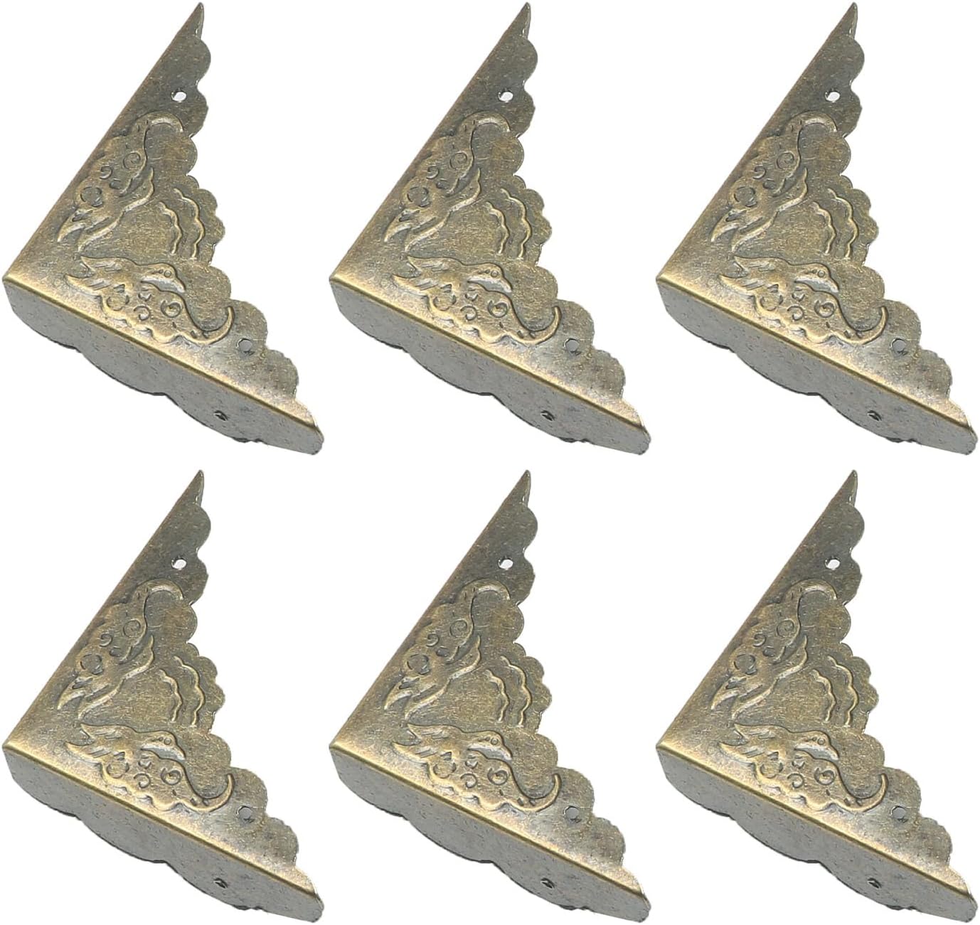 Amazon.com: WELWIK 6PCS Table Corner Protector Metal Corner Protector ...