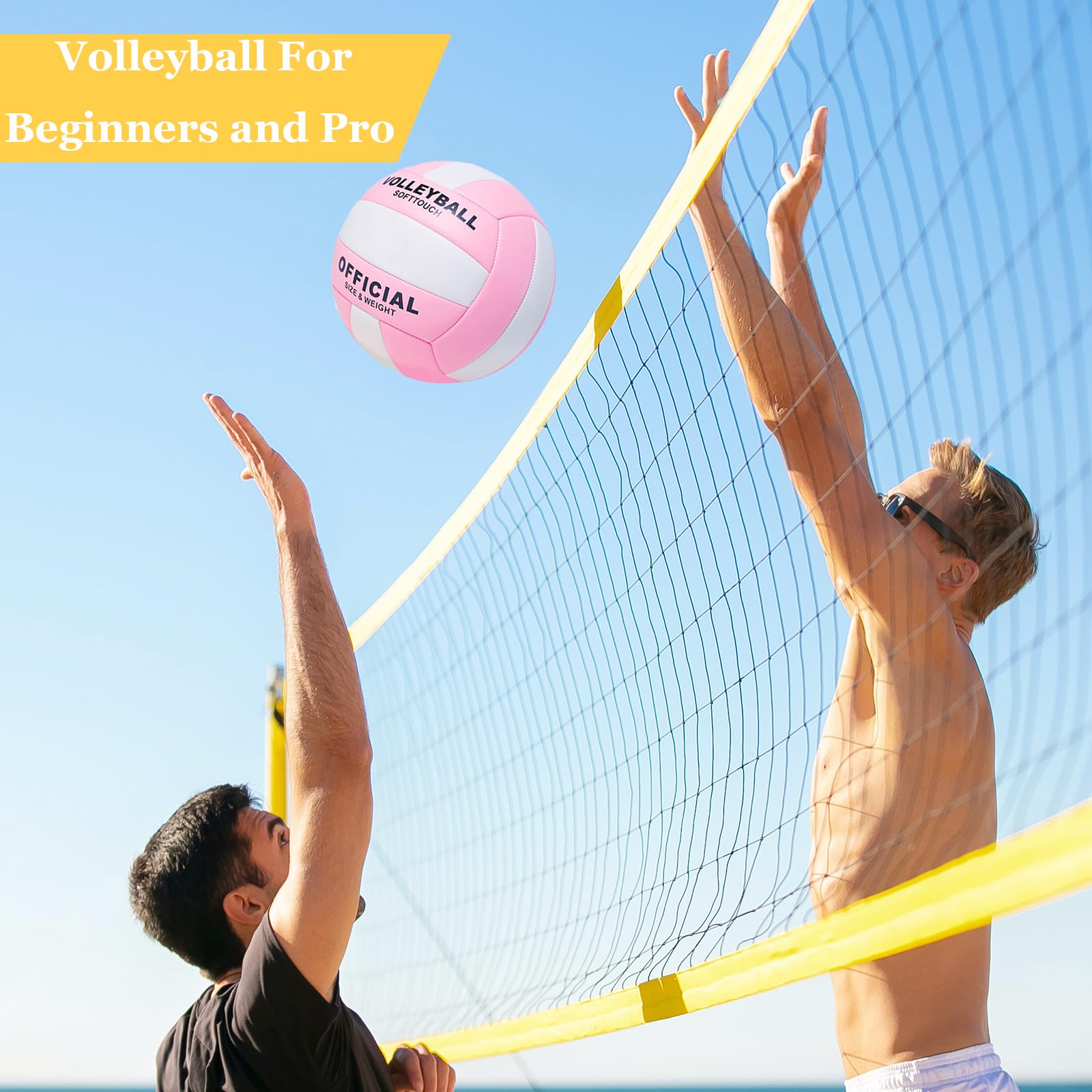 Snapklik.com : PETIT MANON Volleyball Official Size 5 Volleyball Kit ...