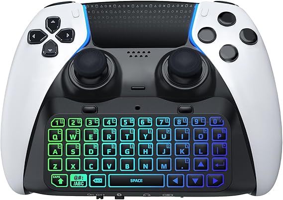 Amazon.com: TiMOVO RGB Backlight Keyboard for PS5 Edge Controller ...
