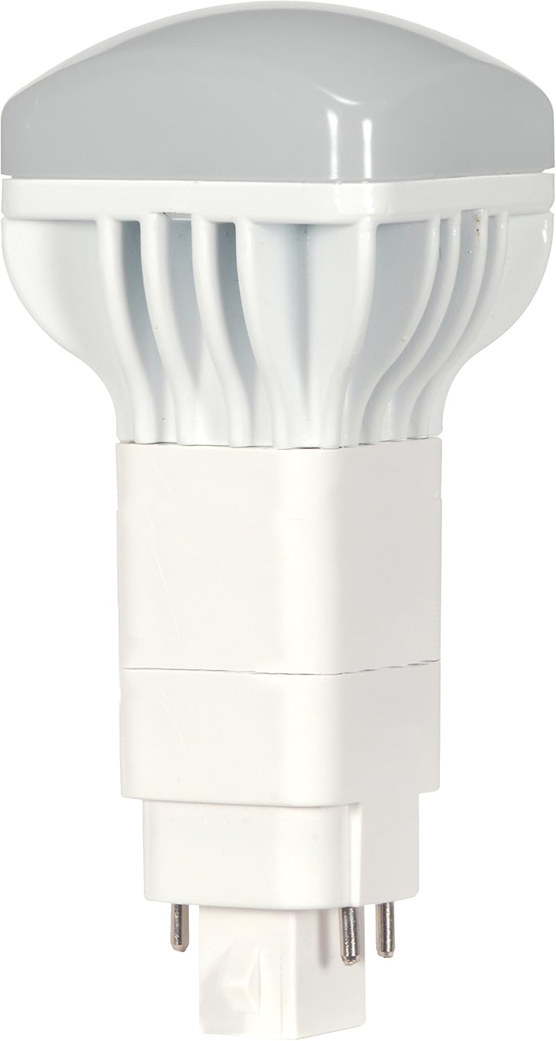 Satco S9307 LED Pl 4-Pin 5000K 950 lm G24Q Base Light Bulb with 120 ...