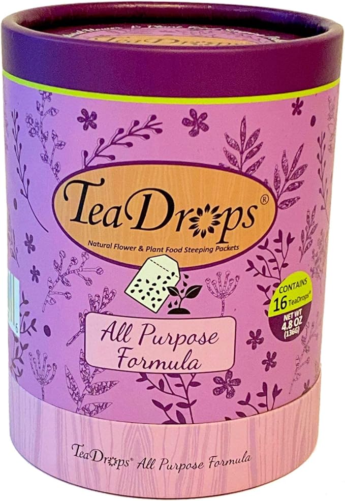 Amazon.com : TeaDrops Organic All Purpose Plant Fertilizer – 16 Liquid ...