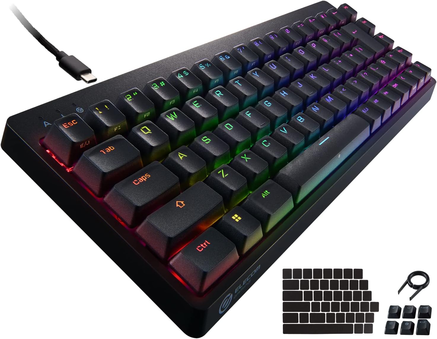 Amazon.co.jp: ハイパーエックス(HyperX) HyperX Alloy Origins 65 小型 RGBメカニカルゲーミング ...